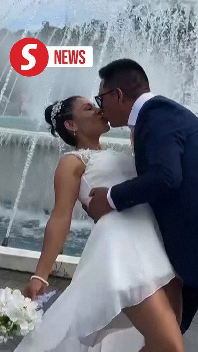 Dozens of couples wed in mass ceremony in Peru ahead of Valentine's Day ...