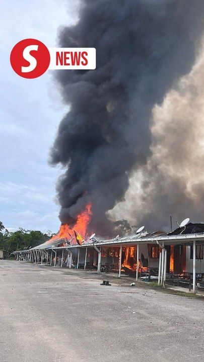 Longhouse fire leaves 300 homeless in Bintulu | TheStarTV.com