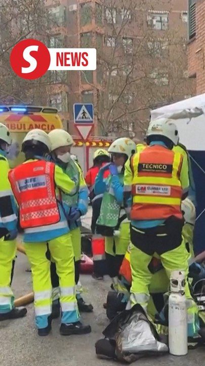Two firefighters killed, three injured in underground parking fire in ...