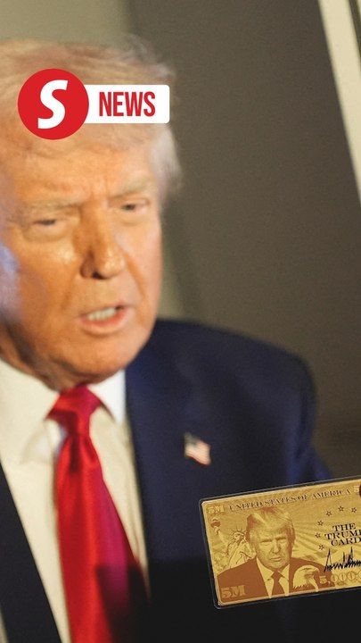 Trump unveils US$5mil 'gold card' or 'Trump card' | TheStarTV.com