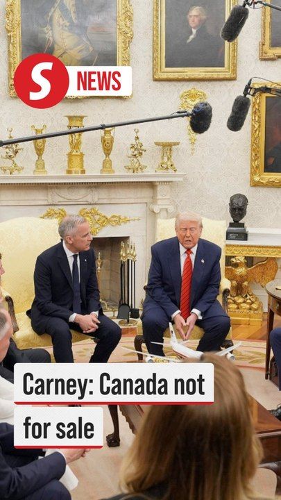 Carney stresses Canada will never be for sale in first meeting with ...