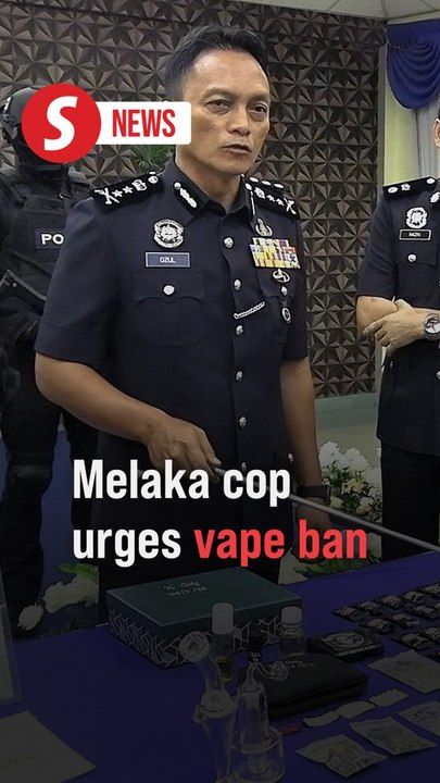 Melaka's top cop calls for statewide vape ban amid rising drug abuse among students | TheStarTV.com