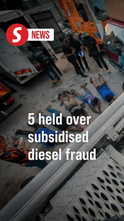 Selangor authorities detain five men suspected of subsidised diesel ...