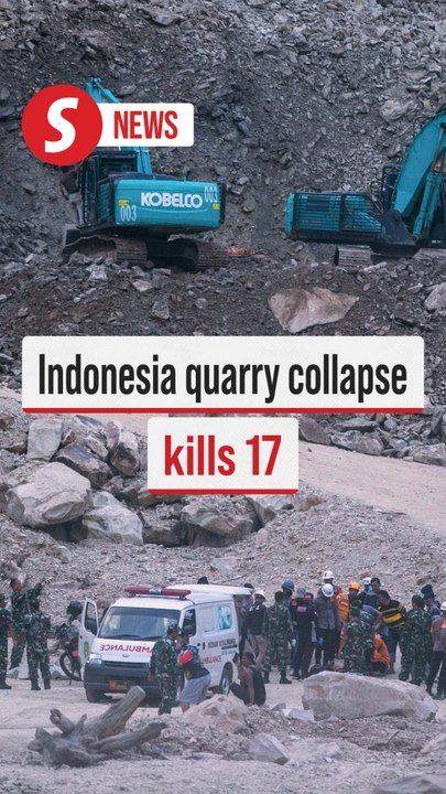 Search continues for Indonesia quarry collapse victims, death toll at ...