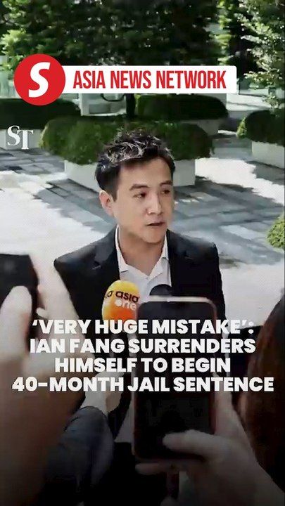 The Straits Times | Singaporean ex-actor Ian Fang to begin 40-month ...