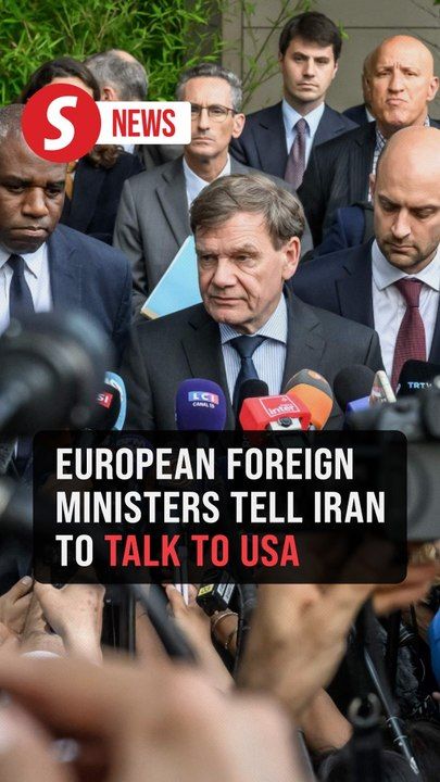 European foreign ministers see 'perilous' moment, urge Iran to talk to ...