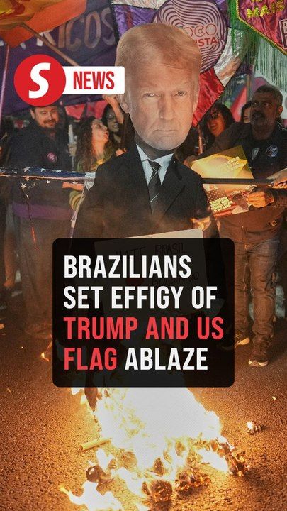 Brazilian protesters turn on Trump over new US tariffs | TheStarTV.com