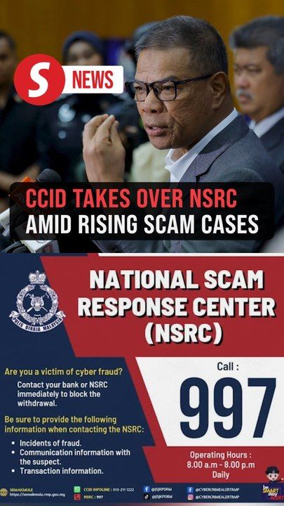Police to lead National Scam Response Centre operations amid rising ...