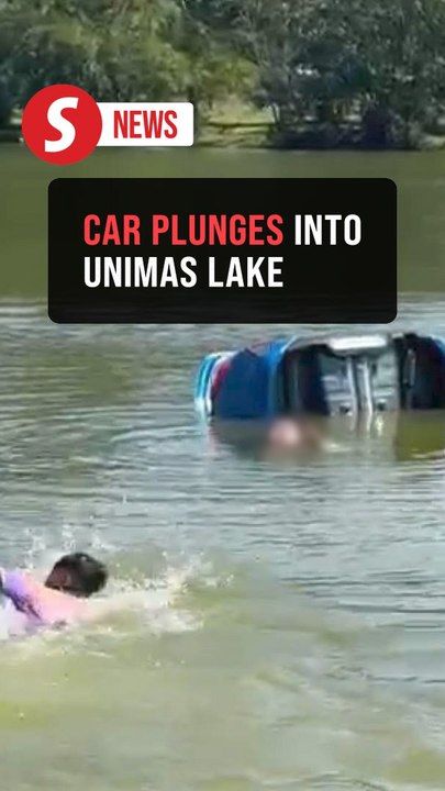 Woman dies, teen daughter survives after car plunges into Unimas lake ...