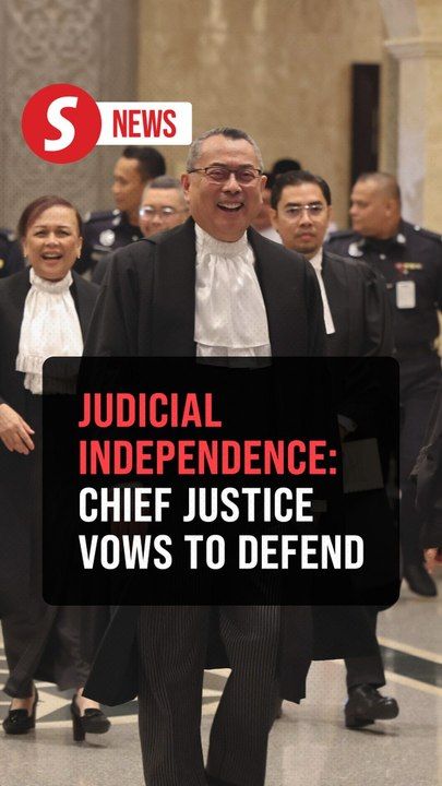 Chief Justice vows to uphold judicial independence 'with every fibre of ...