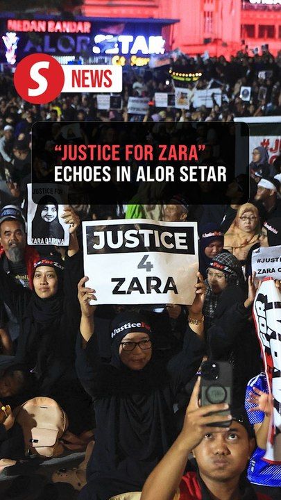 Tears, prayers, and protest: 6,000 rally for Zara Qairina in Alor Setar ...