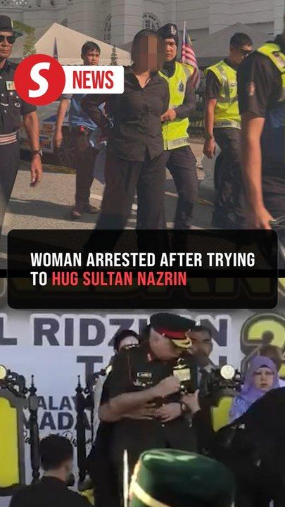 Woman detained after attempting to hug Sultan Nazrin at National Day ...