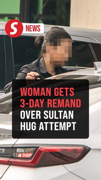 Woman who tried to hug Sultan Nazrin remanded for three days ...