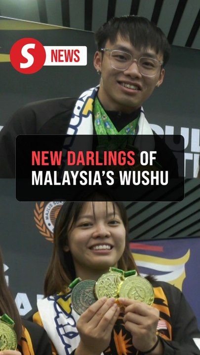Jia Rong and Shin Peng the new darlings of Malaysia's wushu | TheStarTV.com