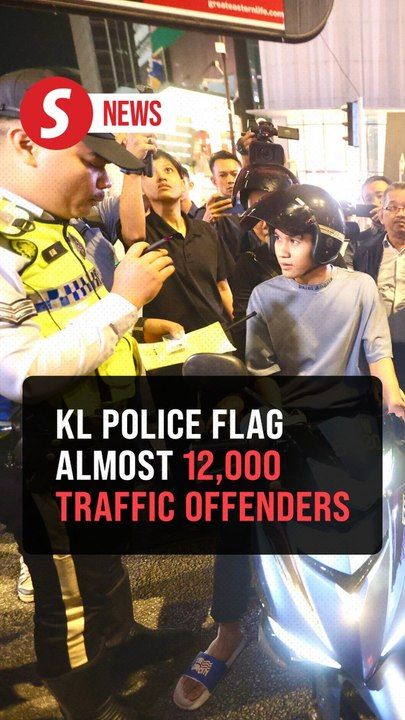 KL police issue nearly 12,000 advocacy notices in traffic safety ...