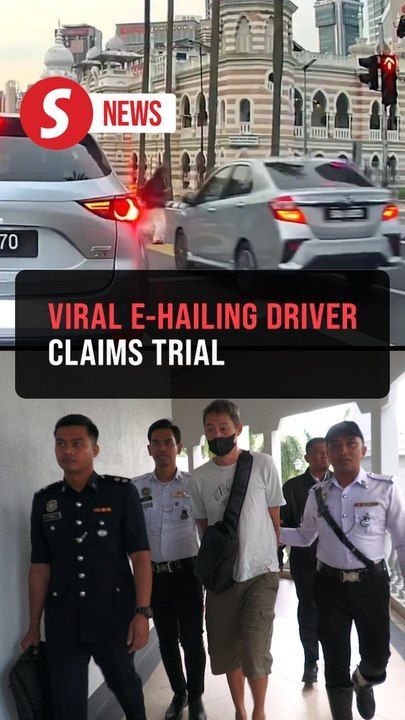 E-hailing driver, who nearly hit pedestrian, charged with dangerous ...