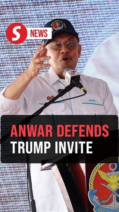 Anwar rebukes critics of Trump invite, stresses Gaza voice at Asean ...