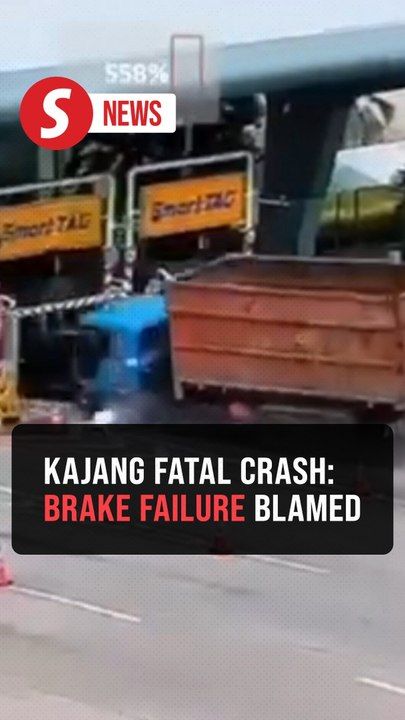 Brake failure cause of fatal lorry crash at Bukit Kajang Toll Plaza ...
