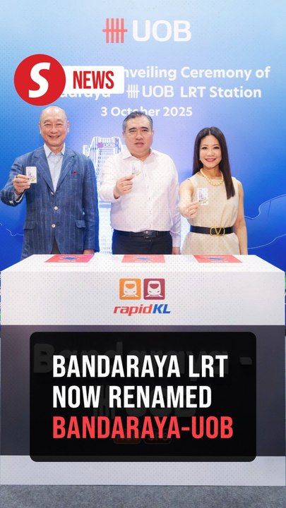 Bandaraya LRT station rebranded as ‘Bandaraya-UOB LRT station ...