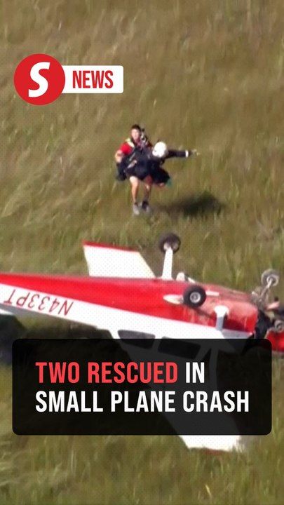 Student pilot, instructor rescued after plane crashes in Florida ...