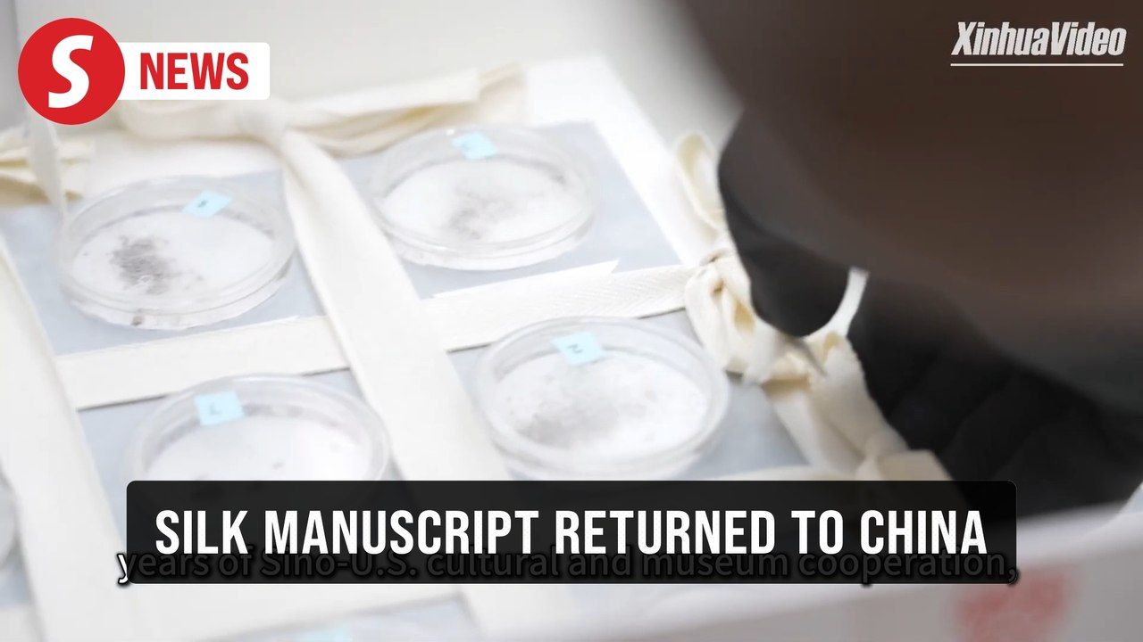 2,300-year-old Chinese silk manuscripts return home | TheStarTV.com