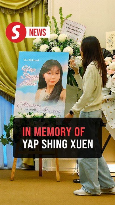 Family, friends bid farewell to Yap Shing Xuen after tragic loss ...
