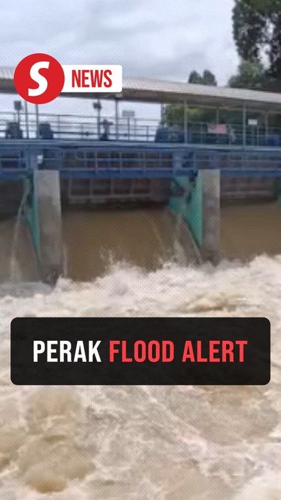 Perak's Bukit Merah dam releases water amid heavy rainfall | TheStarTV.com