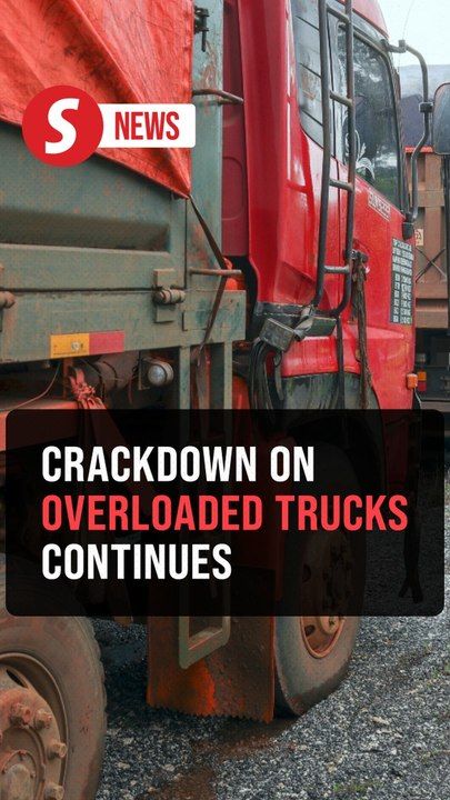 Crackdown on overloaded lorries to continue despite complaints, says ...