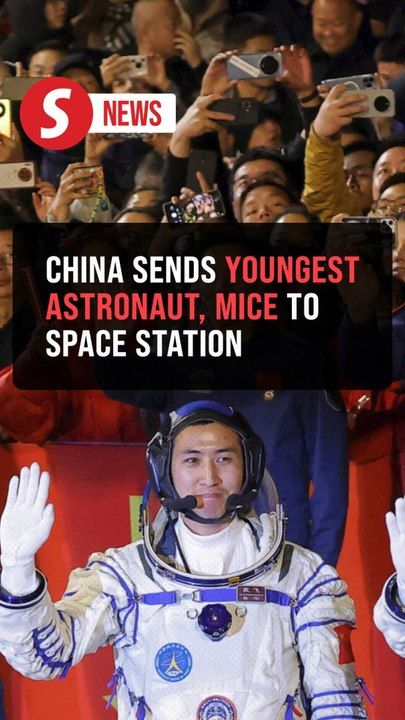 China's Shenzhou-21 sends youngest astronaut, mice to 'Heavenly Palace ...