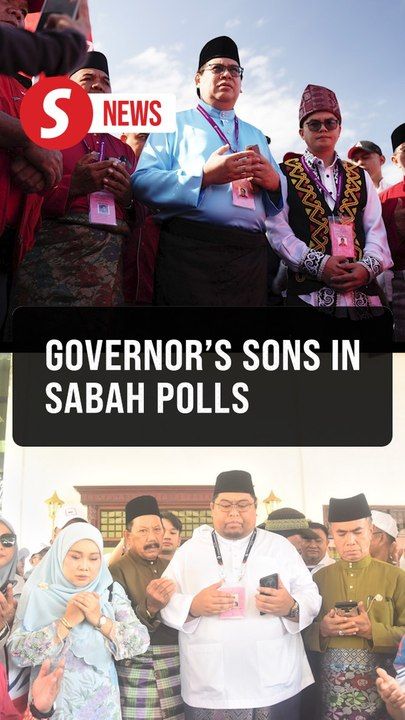 Sabah governor’s two sons face multi-cornered contests | TheStarTV.com