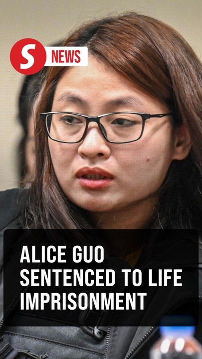 Ex-Philippine mayor Alice Guo given life sentence for human trafficking ...