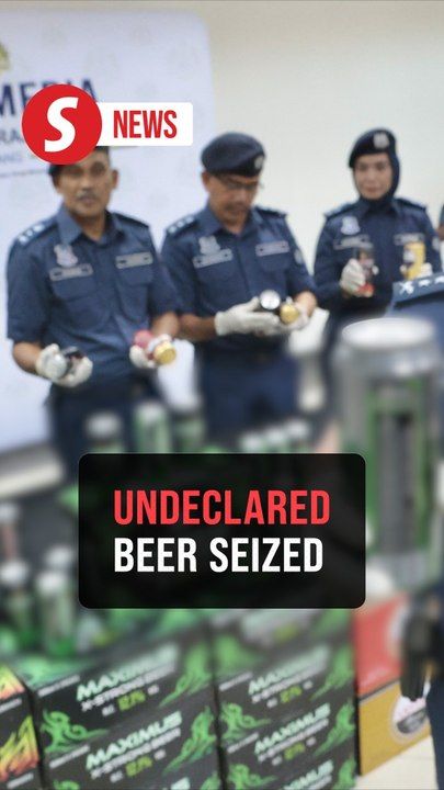 RM2.71mil worth of undeclared beer seized at Port Klang | TheStarTV.com