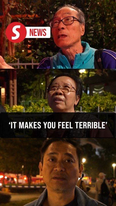 'It makes you feel terrible', residents in distress as fire engulfs ...