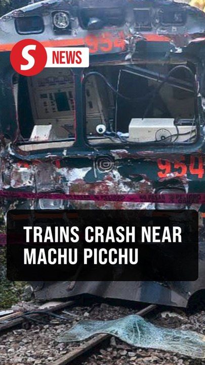 Head-on train crash near Peru's Machu Picchu kills driver, injures ...