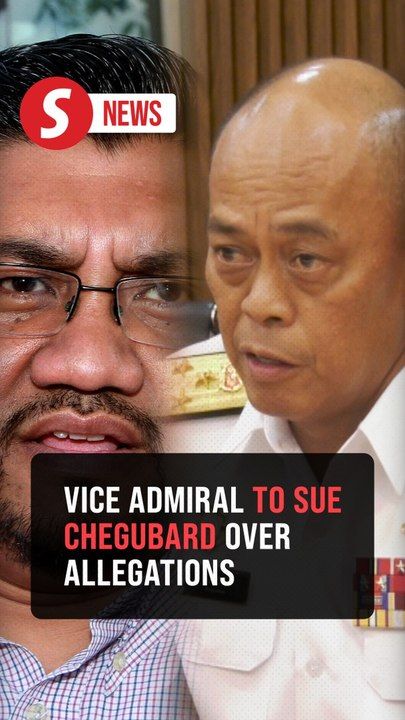 Vice Admiral Sabri Zali denies corruption allegations by Chegubard ...