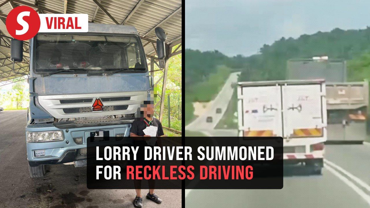 Tipper lorry driver summoned after reckless driving video goes viral ...