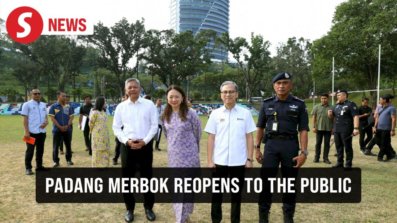 Padang Merbok reopens to the public, RM11mil flood retention pond ...