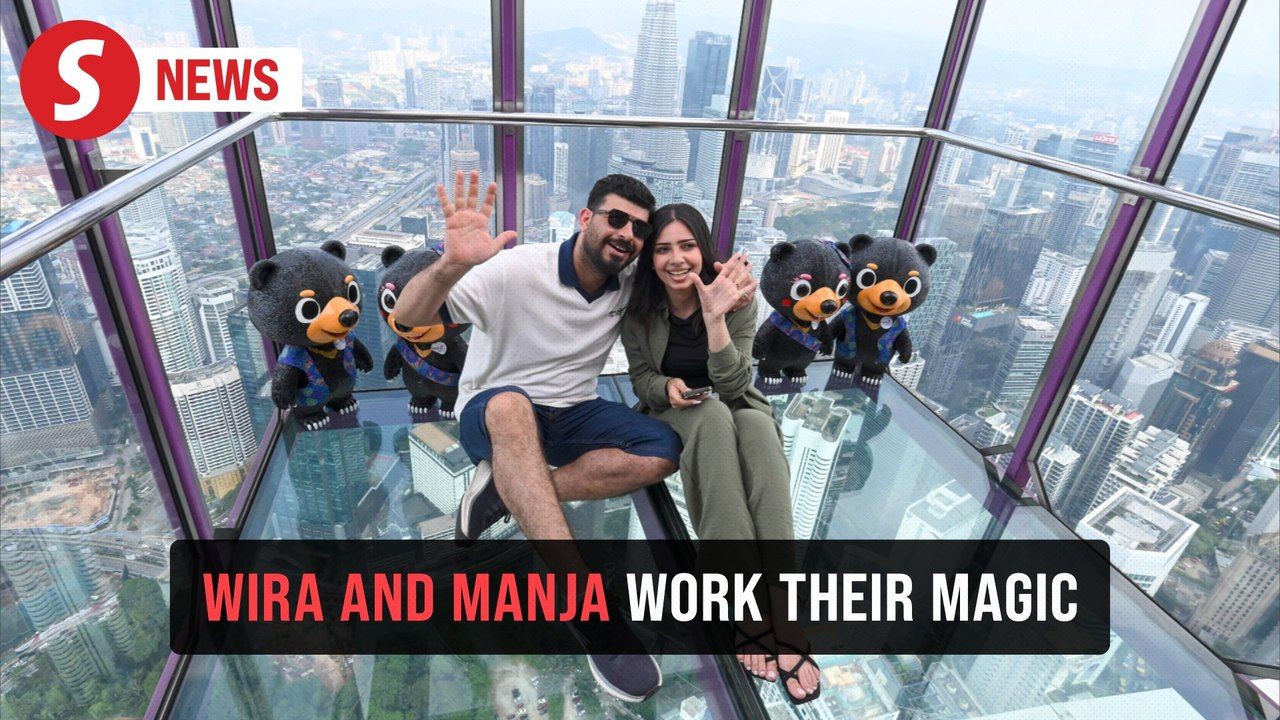 KL Tower comes alive with Wira & Manja for VM2026 | TheStarTV.com
