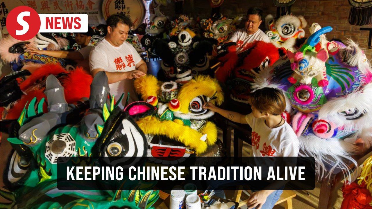 Lion head master crafter's mission to preserve a Chinese tradition ...